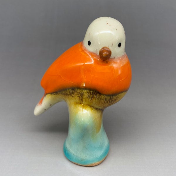 Stump Bird in Bold Marigold | wolfebirds.com